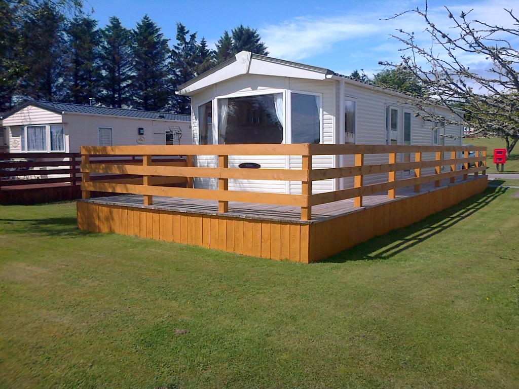 pemberton elite outside - DORNOCH HOLIDAY PARK
